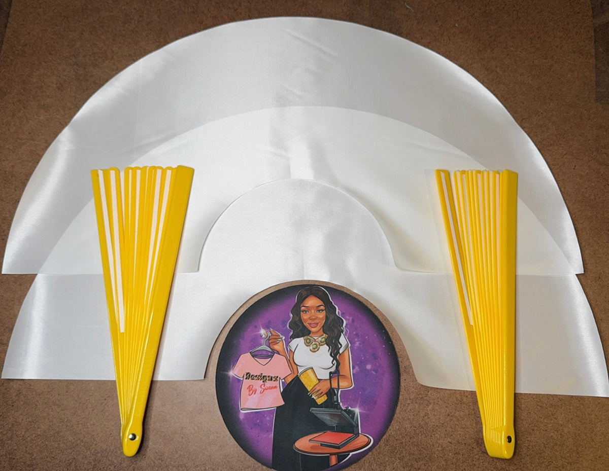 Sublimation(blank) Folding Fan | Sublimation Clack Fan | Sublimation H ...