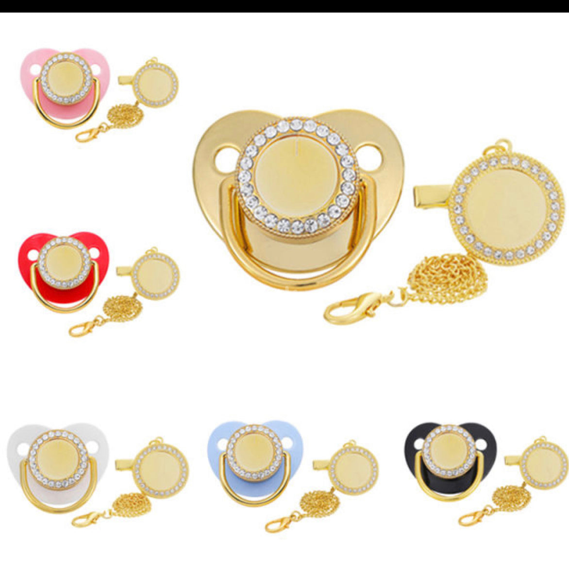 Bling Pacifier – Designs By Swann, LLC